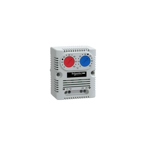 Schneider Thermostat Double Nc + N/A Climasys Nsyccothd 0-60 °C ...