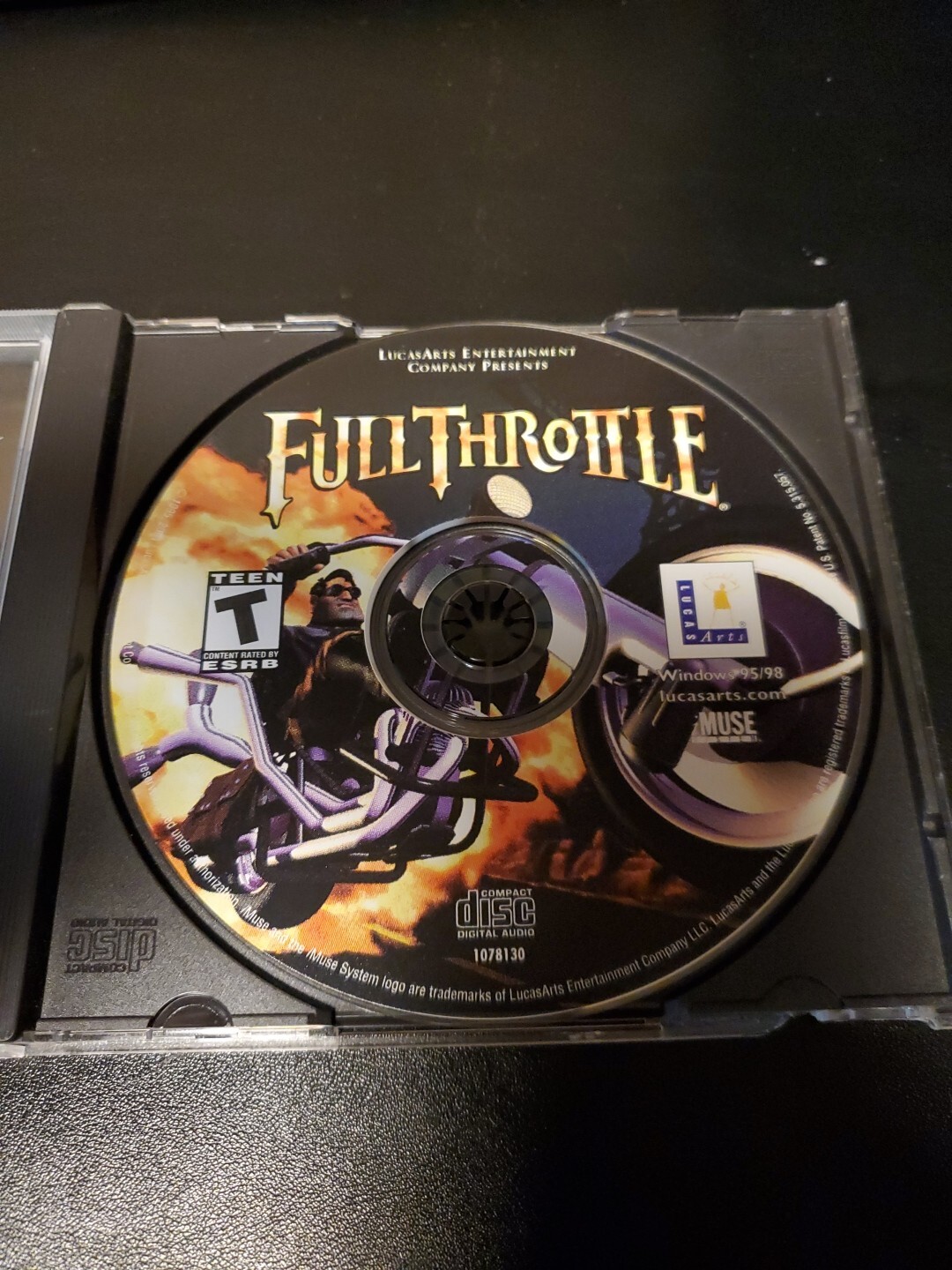 Full Throttle (PC, 1995) Disc Only 23272107185 | eBay