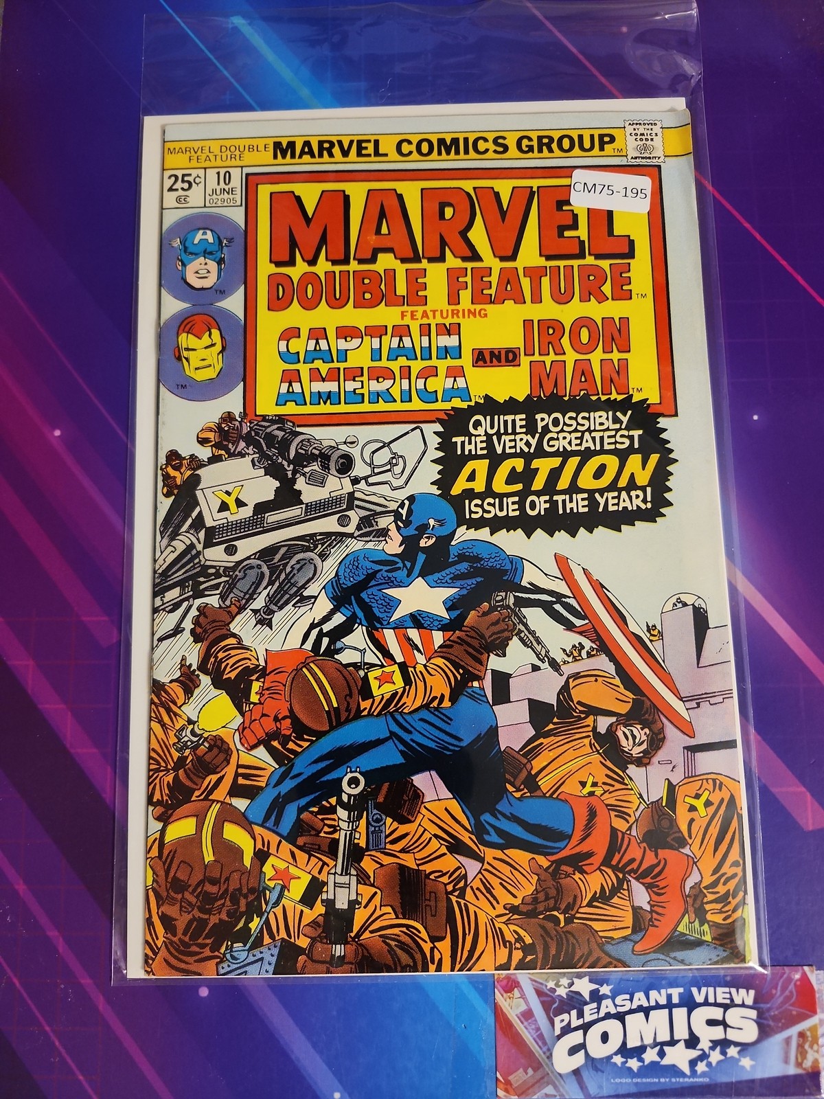MARVEL DOUBLE FEATURE #10 HIGH GRADE MARVEL COMIC BOOK CM75-195 | eBay