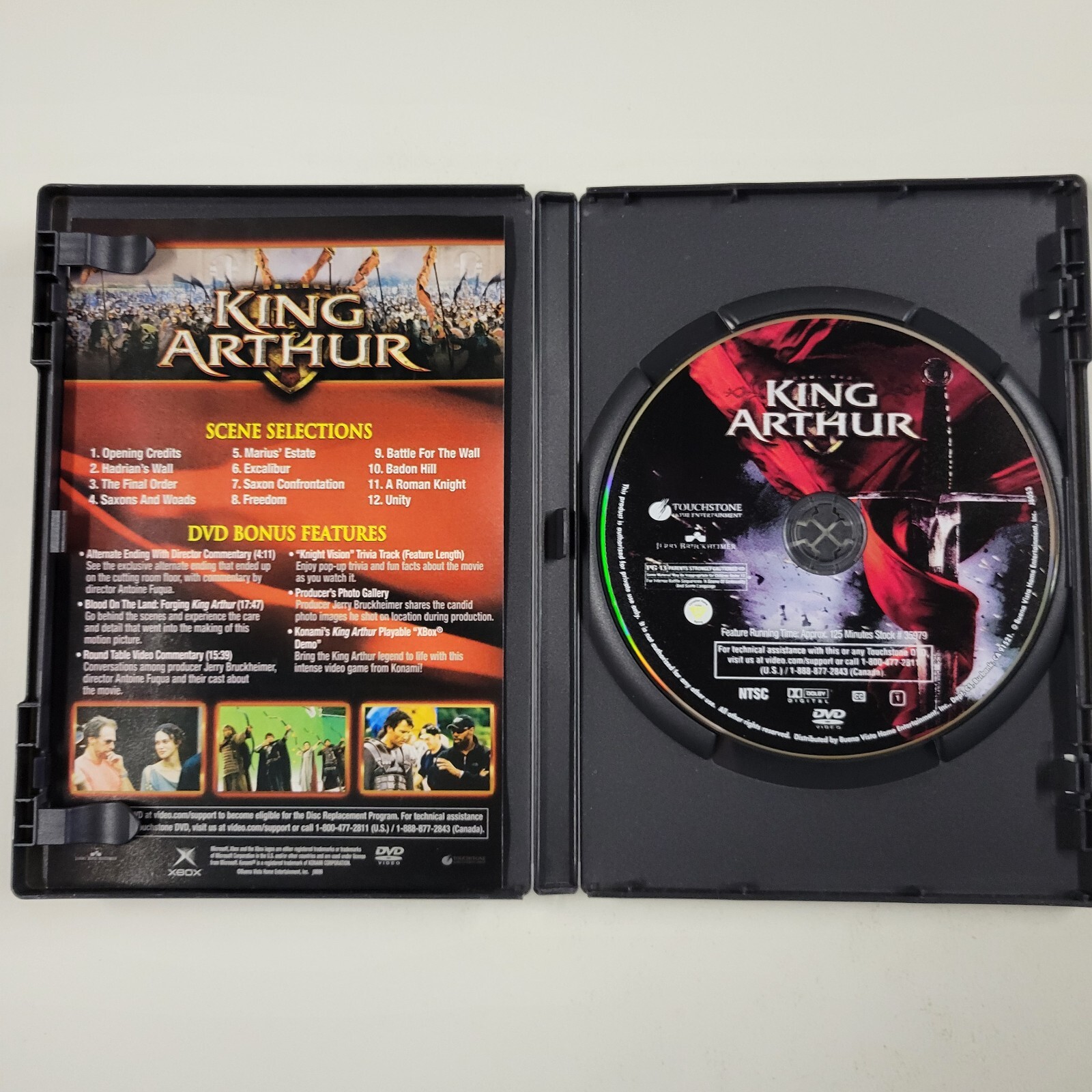 King Arthur (DVD, 2004) VERY GOOD SEE DESCRIPTION 786936242836 | eBay