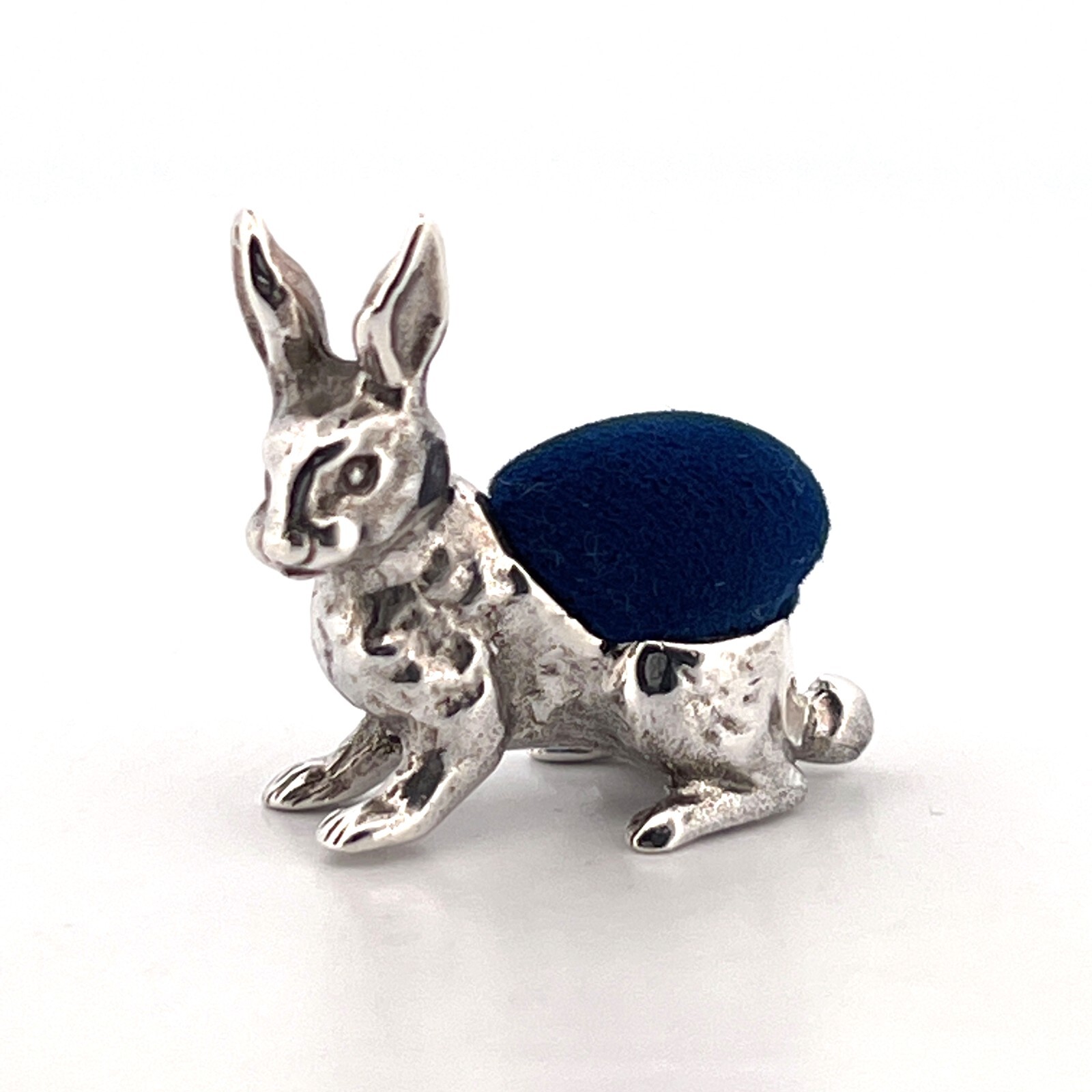 RABBIT PIN CUSHION STERLING SILVER 925 HALLMARKED NEW FROM ARI D NORMAN ...