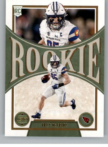 2022 Panini Legacy #178 Trey McBride Arizona Cardinals Football Card ...