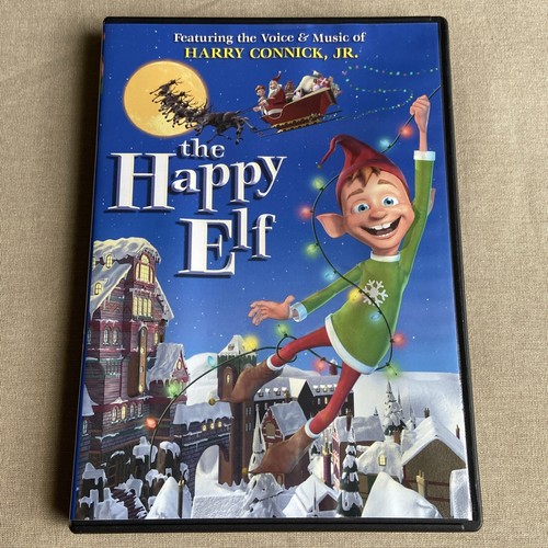 The Happy Elf (DVD, 2005) Animated Harry Connick Jr Christmas Holiday ...