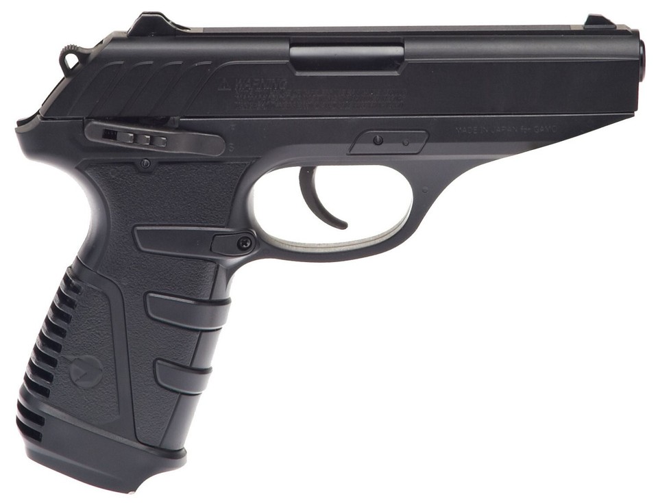 Gamo P-25 Blowback CO2 Semi Auto Pistol .177 Pellet 450 fps, Black ...