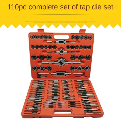 Professional 110 Pcs Tap And Die Tools Set Alloy Steel Tap And Die Set ...