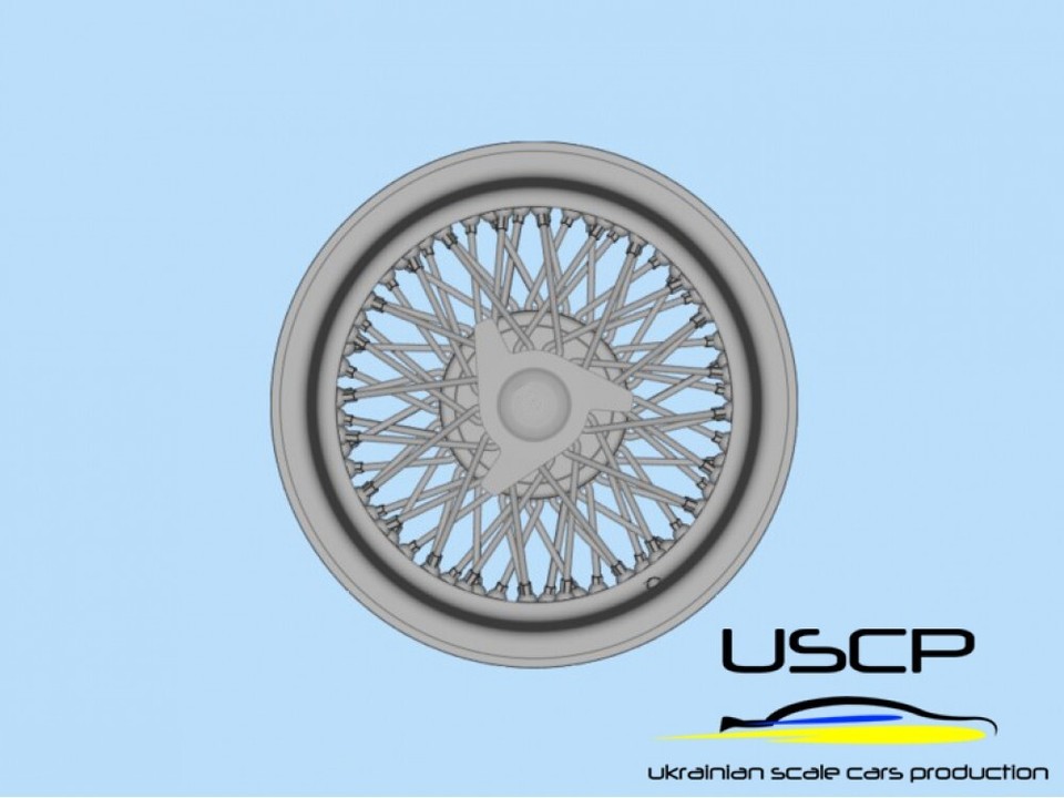 USCP 24P176 1/24 15 inch Italian Wire wheels for 250 GTO Resin kit | eBay