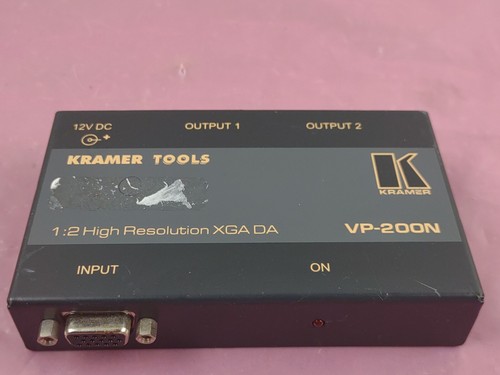 Kramer Electronics VP-200N VGA Video Monitor Splitter Distribution | eBay