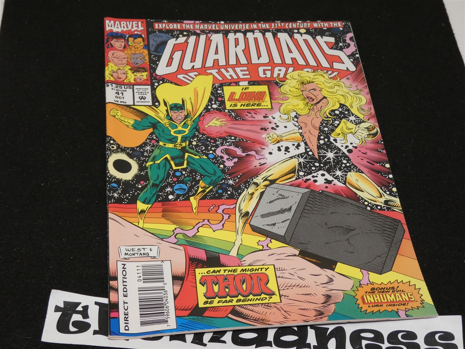 Marvel Comics 1993 Guardians of the Galaxy #41 Loki Thor 1st Heimdall ...