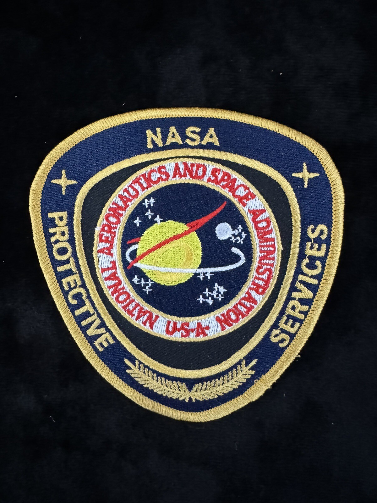 Federal NASA Protective Services Patch Space Center Security Police | eBay