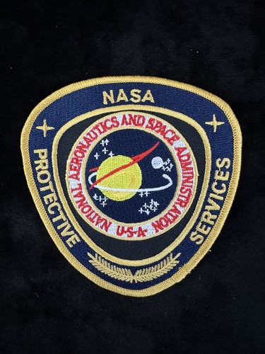 Federal NASA Protective Services Patch Space Center Security Police | eBay