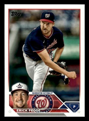 2023 Topps #258 Erick Fedde | eBay