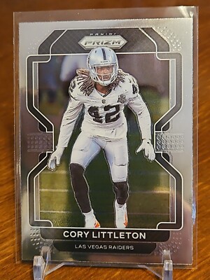 2021 Panini Prizm #183 CORY LITTLETON Las Vegas Raiders BASE FOOTBALL ...