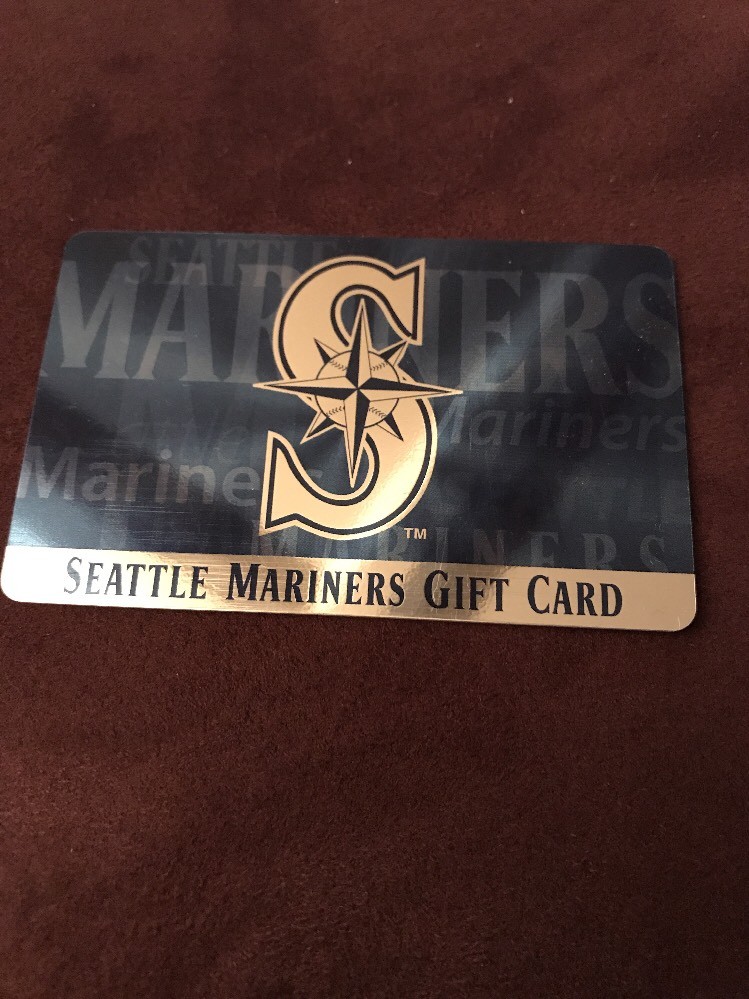Seattle Mariners Mlb Collectible Gift Card $0 Value | eBay