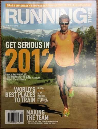 2012 Running Times Magazine January | eBay