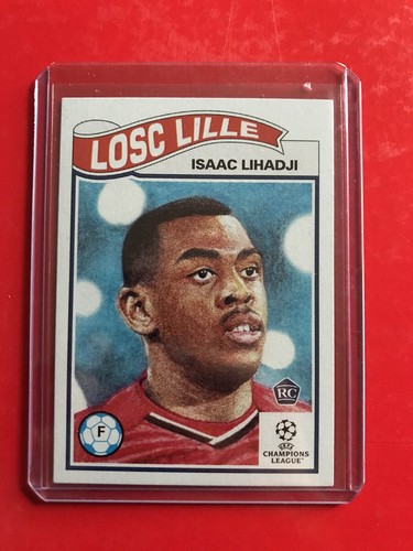 Topps Living Set Ucl Isaac Lihadji Rookie Losc Lille #450 Mint Carte | eBay