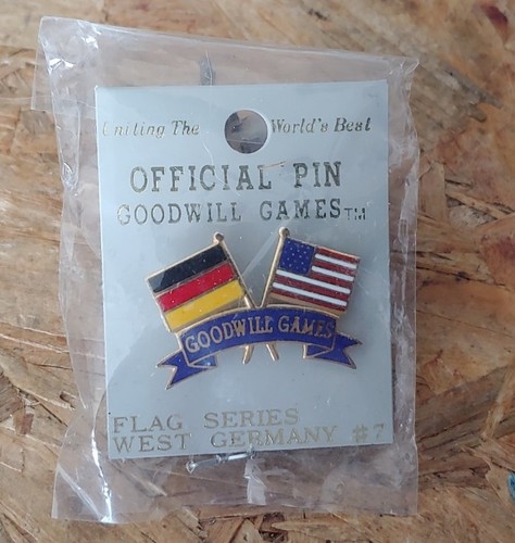 Original NIP 1990 GOODWILL GAMES West Germany/America Flag Series # 7 ...