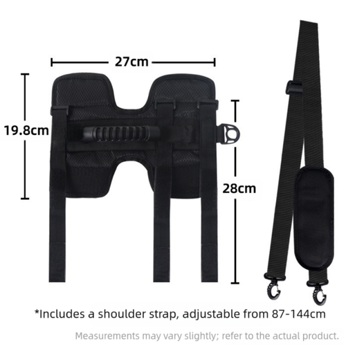 Adjustable Shoulder Strap Bike Frame Carry Strap Non-Slip Grip ...