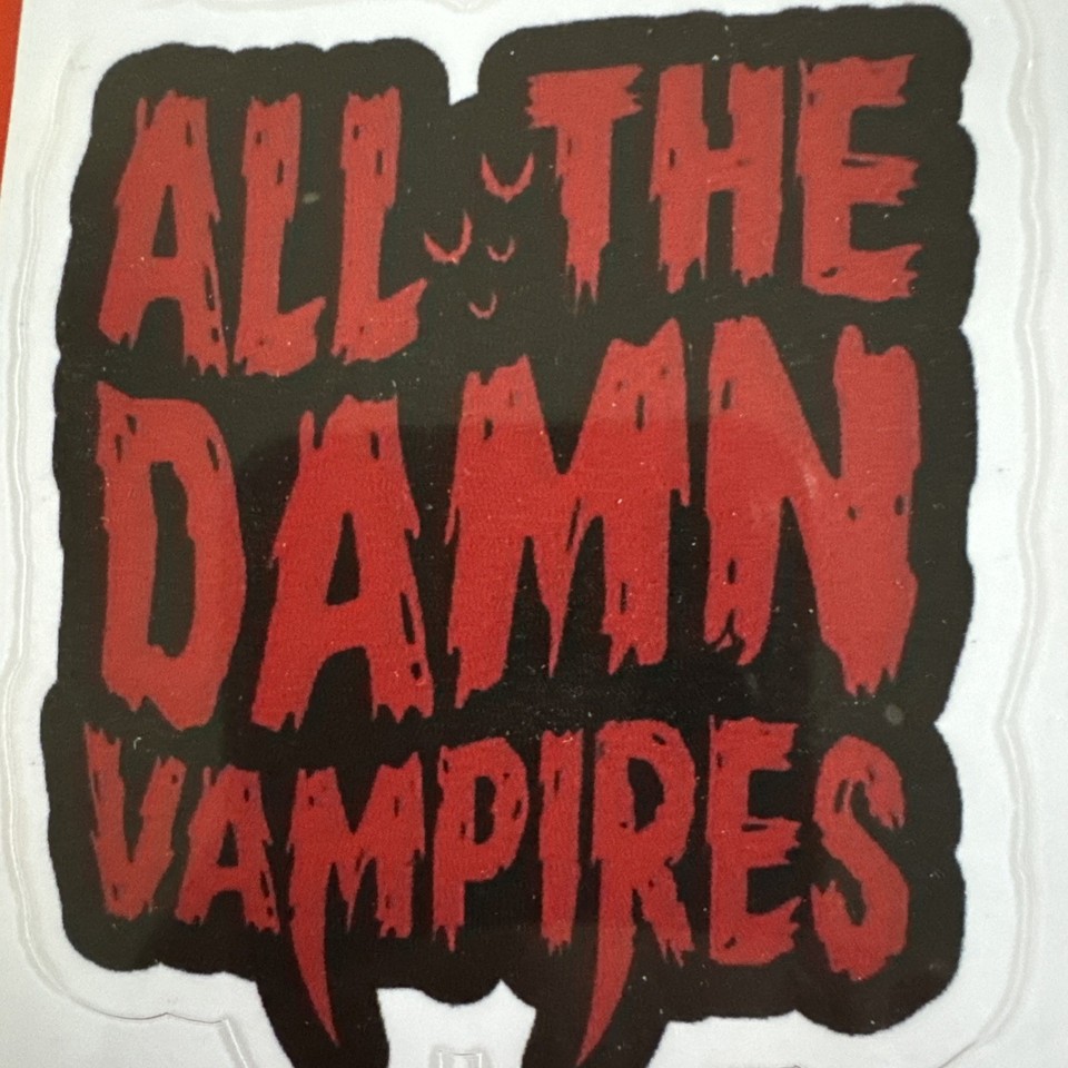 VAMPIRE LOST BOYS STICKER, Laptop, Instrument Case, Scrapbook, 6 X 6 ...