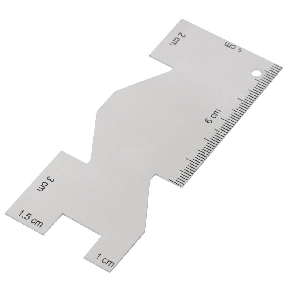 1Pcs Sewing Tool Accessory Metal Measuring Gauge Quilting Ruler | eBay