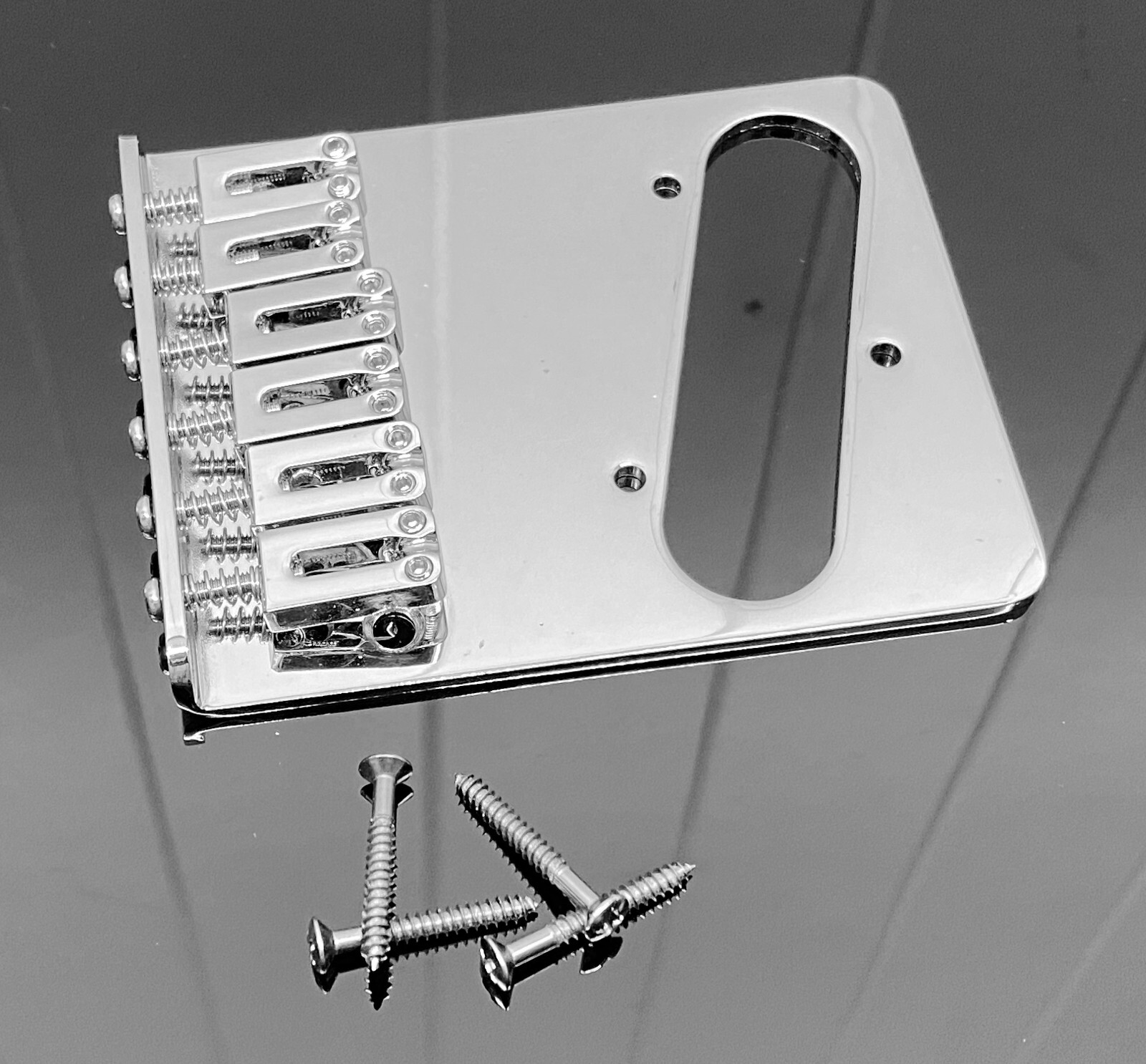 Fender Squier Tele STRING THROUGH BODY BRIDGE Chrome Affinity ...
