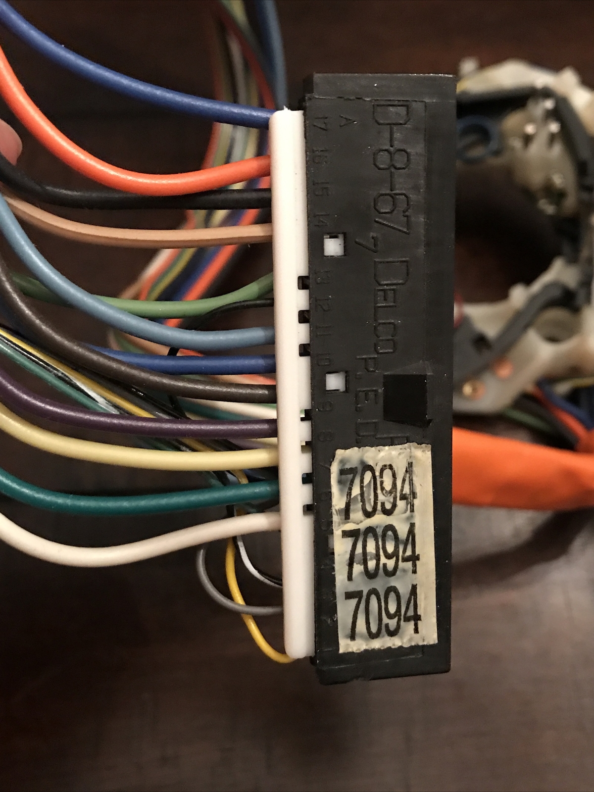 1988-1990 NEW OEM AC DELCO OLDSMOBILE TURN SIGNAL SWITCH D6272 1997094 ...