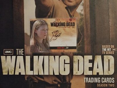 The Walking Dead Autograph Card Season 1 Emma Bell Amy Auto TWD AMC A10 ...
