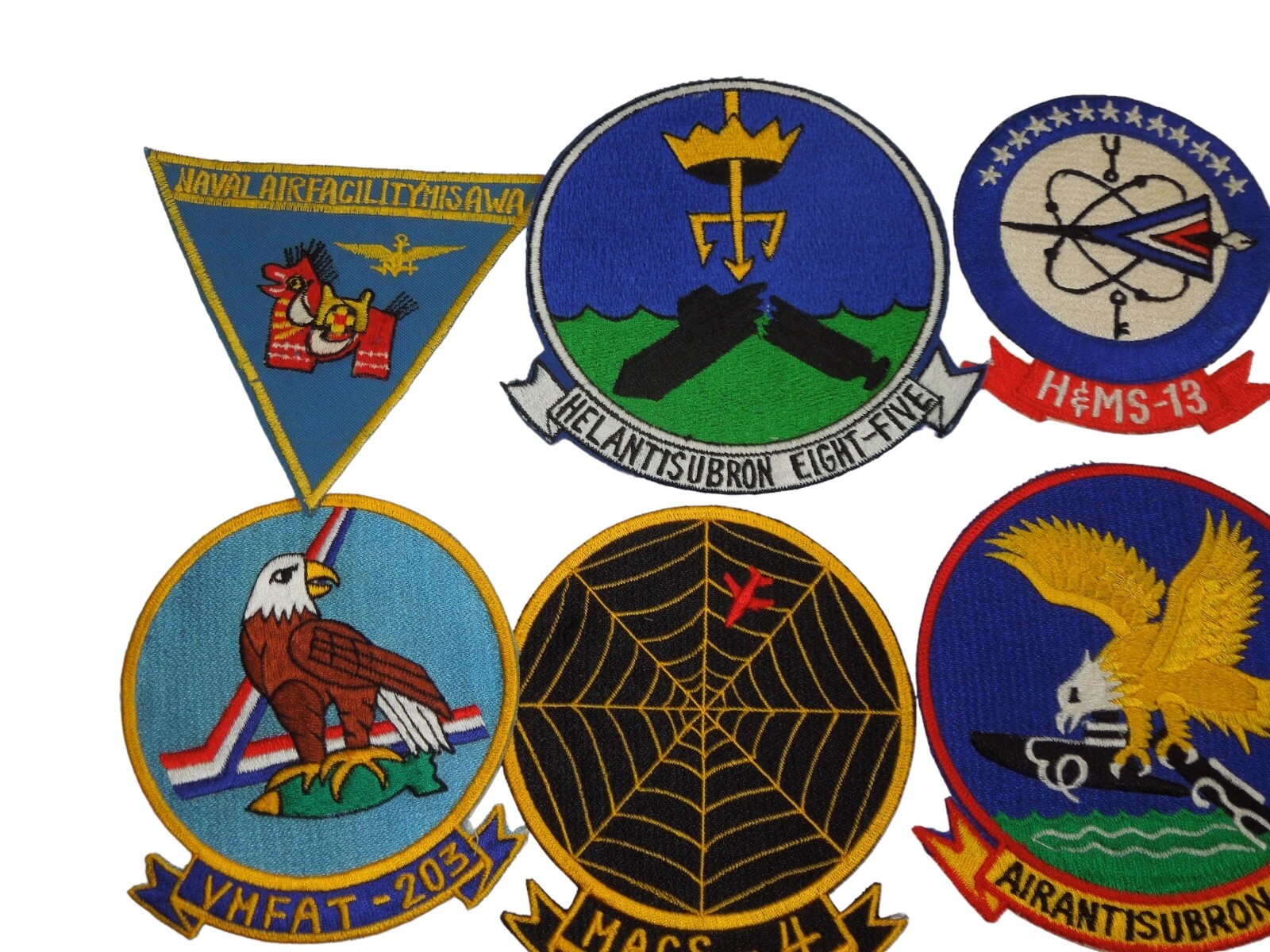 Original Lot of Vietnam War US Navy Aviation Squadron Patches Japanese ...