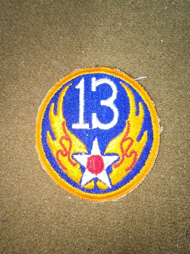 WWII USAAF 13th Air Force Patch | eBay