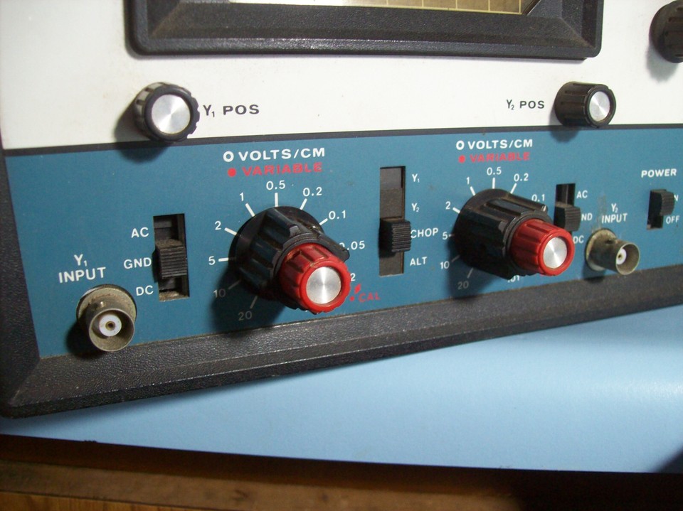 HEATHKIT MODEL IO-4205 5 MHz DUAL TRACE OSCILLOSCOPE | eBay