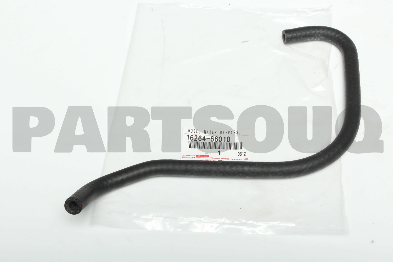 1626466010 Genuine Toyota Hose Water By-Pass No.2 | 16264-66010 ...
