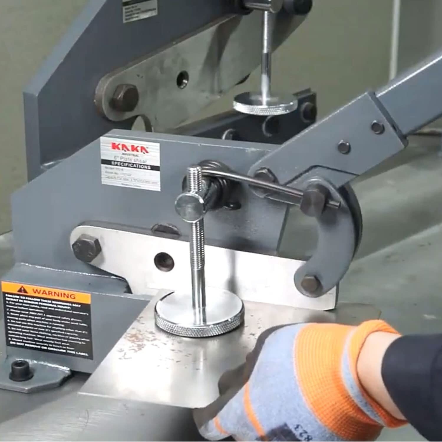 Manual Hand Shear HS-6, 150mm Blade Length Sheet Metal Cutting, Hand ...