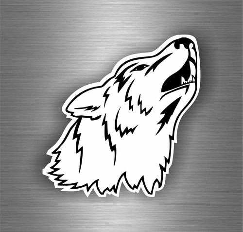 Adesivi adesivo sticker moto auto biker casco vinile teschio lupo r1 | eBay