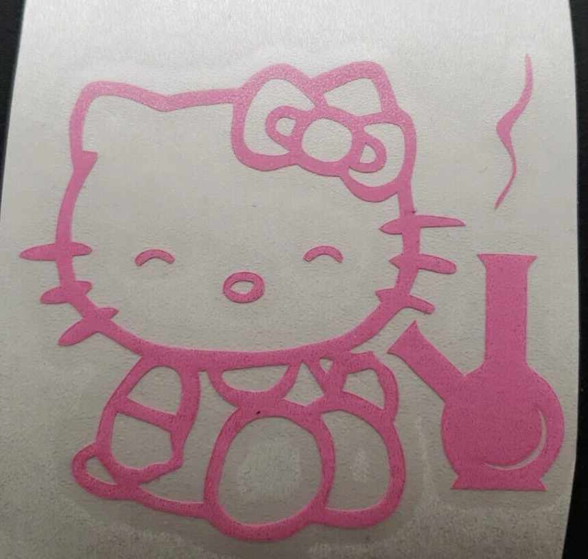 Easy Drawings Of Hello Kitty Smoking Weed