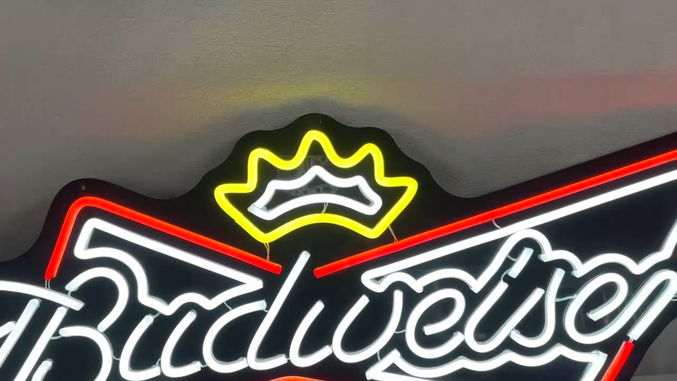 Budweiser Neon Light Sign Bar Pub Club Led Light Sign LED Budweiser ...