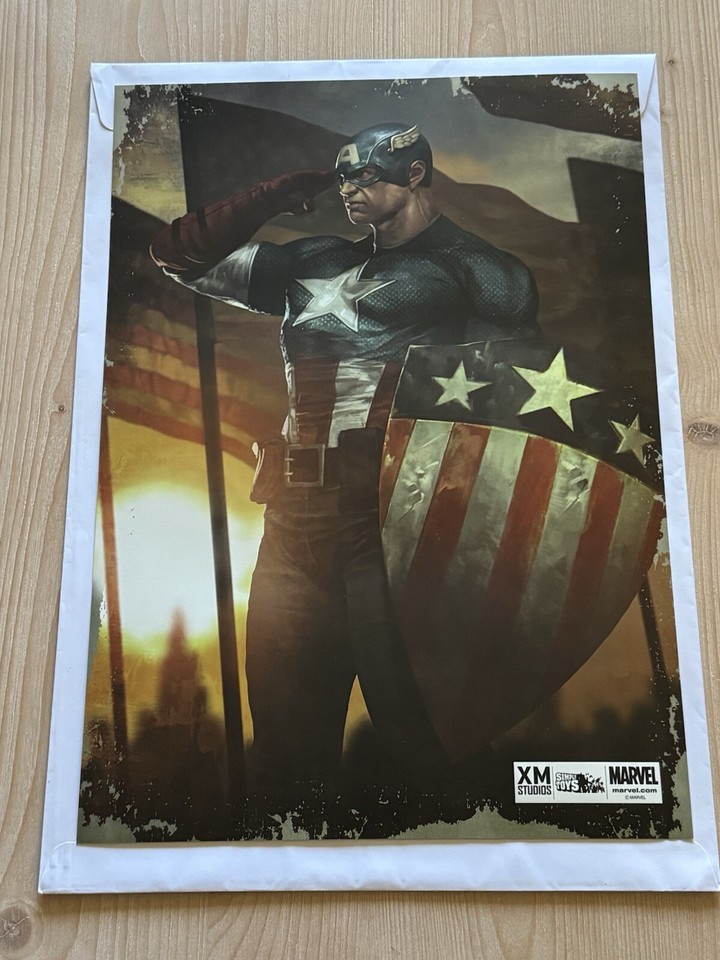 CAPTAIN AMERICA 1/4 Statue by XM Studios #434/750 Marvel Avengers | eBay