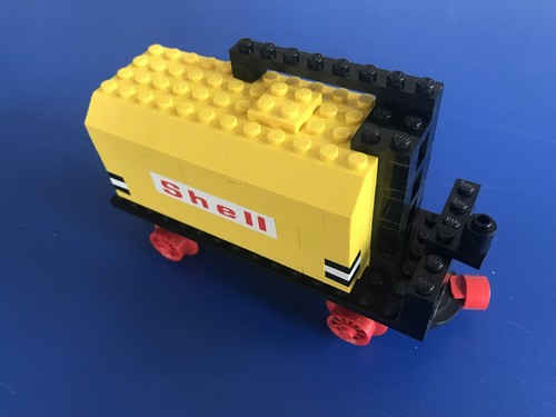 LEGO 136-1 Shell Tanker Wagon with instructions - Vintage Train ...