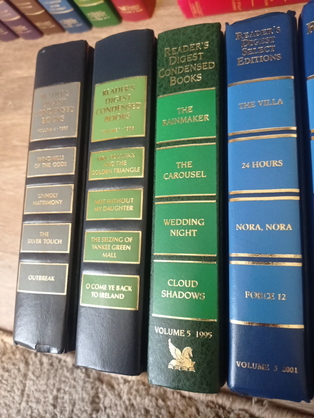 Lot of 8 MIXED Editions Reader's Digest Select Condensed Books Decor ...