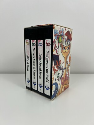 Rusty & Rosy Videos 4 VHS Set Waterford Early Reading Program Lvl 1 ...