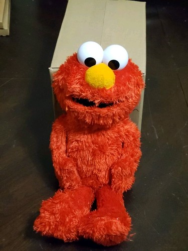 Elmo Spanish Talking Singing Love to Hug Plush 14" Toy Sesame Street 6 ...