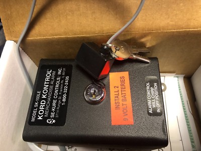 NEW KORD KONTROL MERCHANDISE ALARM Security Control Anti-Theft SE-KURE ...