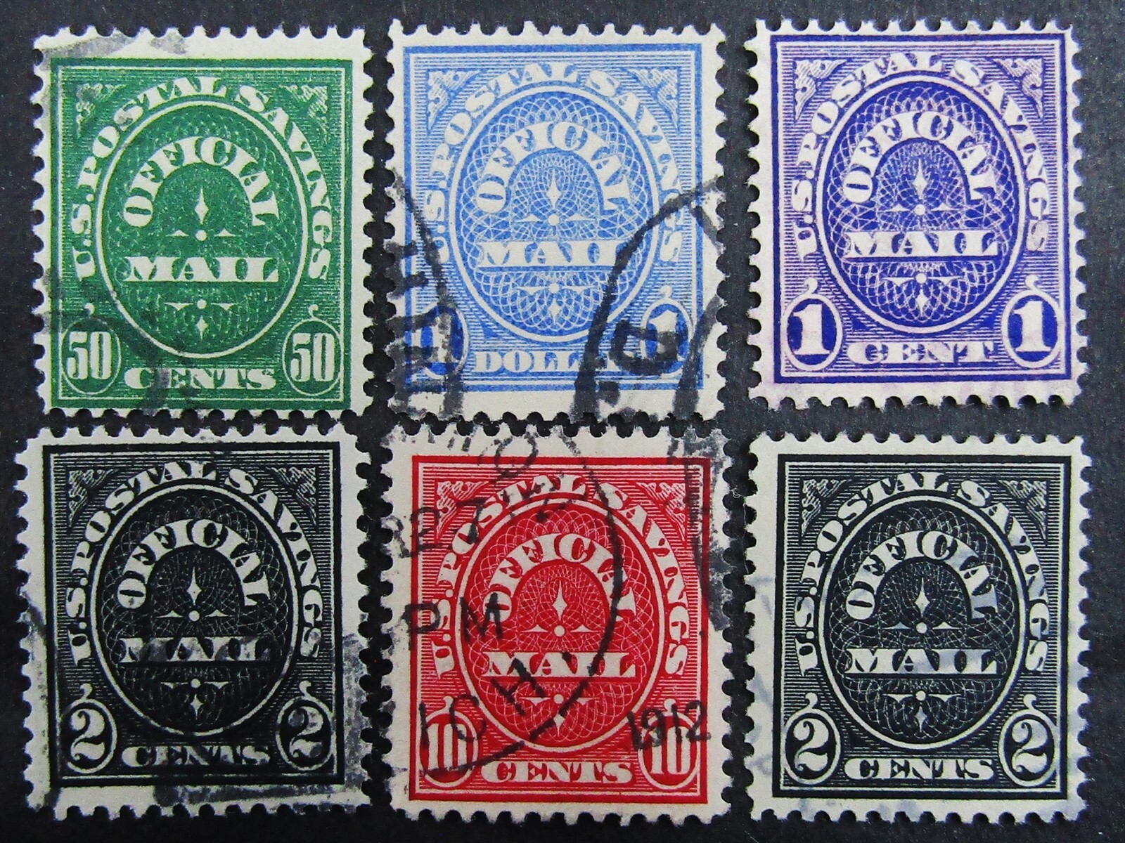 nystamps US Official Stamp # O121-O126 Used N15x2876 | eBay