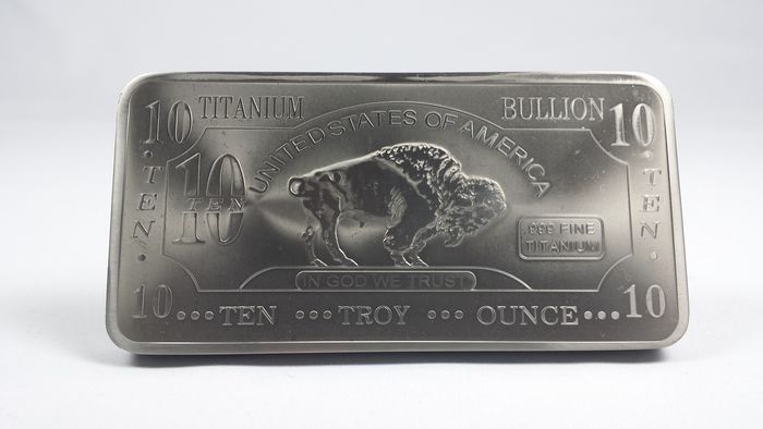Titanium Bullion Bar 10 oz (10 Troy Ounce) - .999 - Investment Bar | eBay