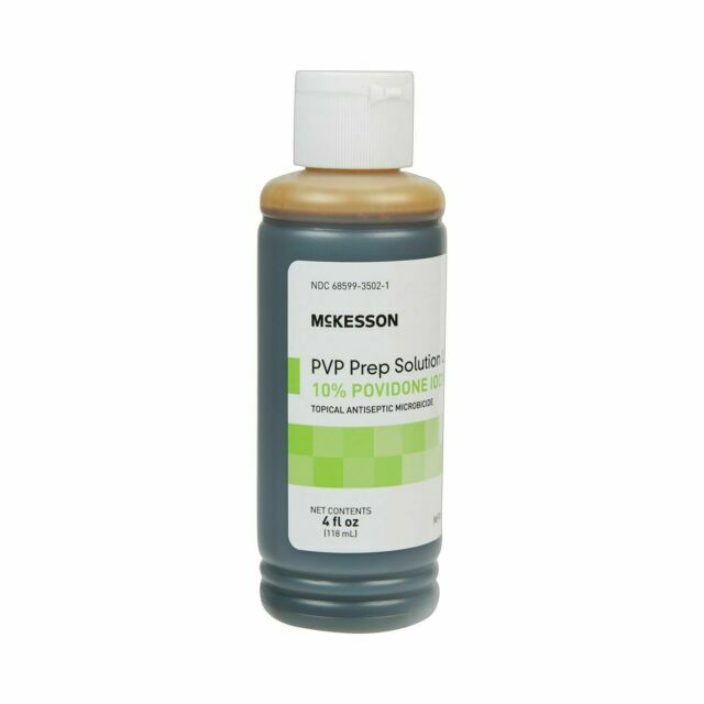 McKesson Skin Antiseptic Prep Solution - 4 oz for sale online | eBay
