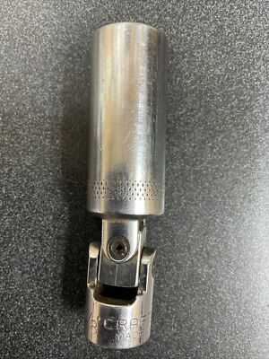 Vintage Craftsman 3/8" Dr 6 Pt 5/8" Dp Swivel Flex Universal Socket V ...