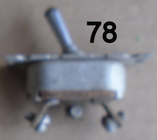 Vintage Aircraft 3 Position Toggle Switch 5A 25V AC 35A 24V | eBay