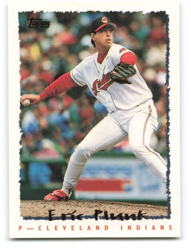 1995 Topps #256 Eric Plunk NM-MT Indians ID:179218 | eBay