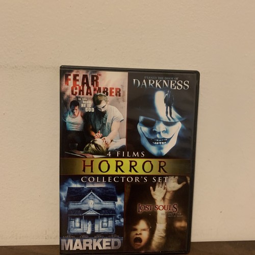 4 Horror Films (DVD) The Fear Chamber Passed the Door Darkness Marked ...