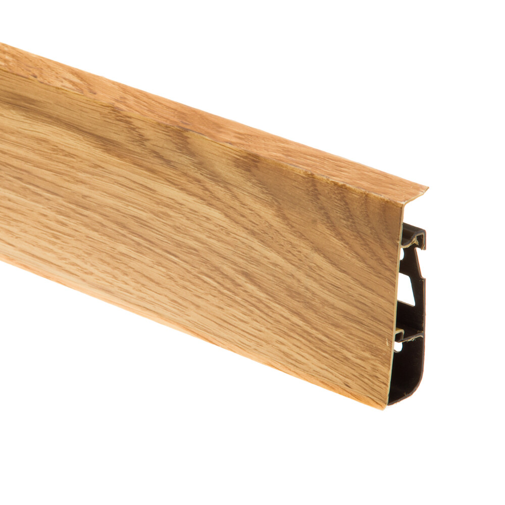 Skirting Board with Wire Cover Design Cezar High Line PVC Skirting 75mm ...