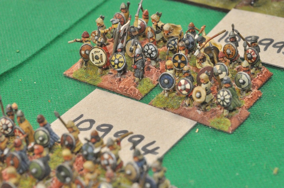 15mm dark ages / anglo-saxon - fyrd 24 figs - inf (109994) | eBay UK