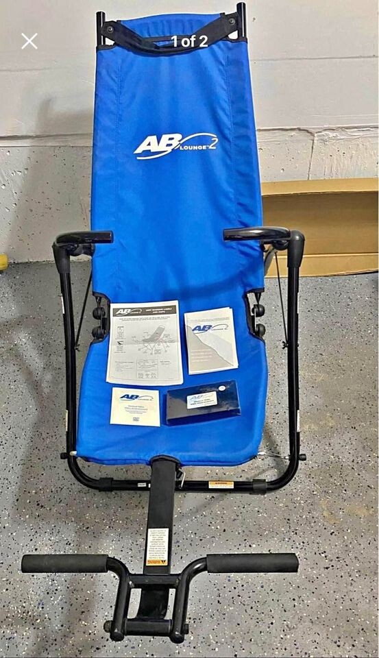 AB Lounge 2 Abdominal Workout Lounger Chair Fitness And Exercise ...